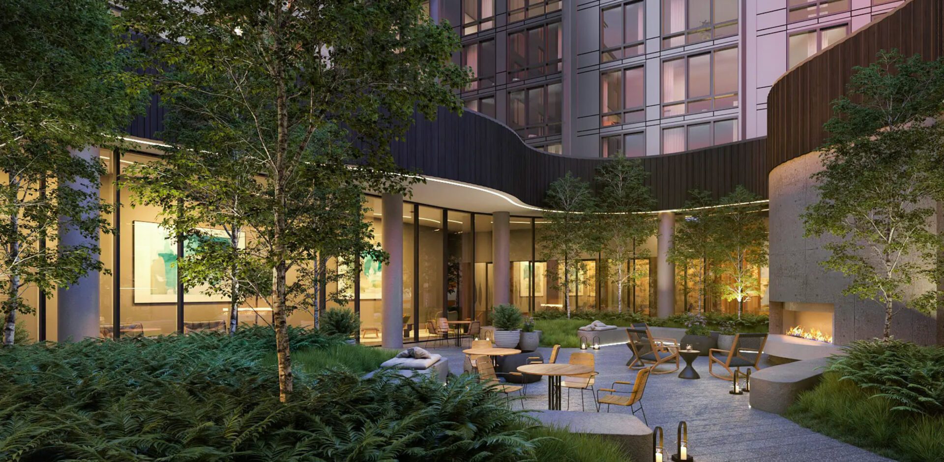 enjoy more than a nice view. enjoy a lifestyle. - The Yards